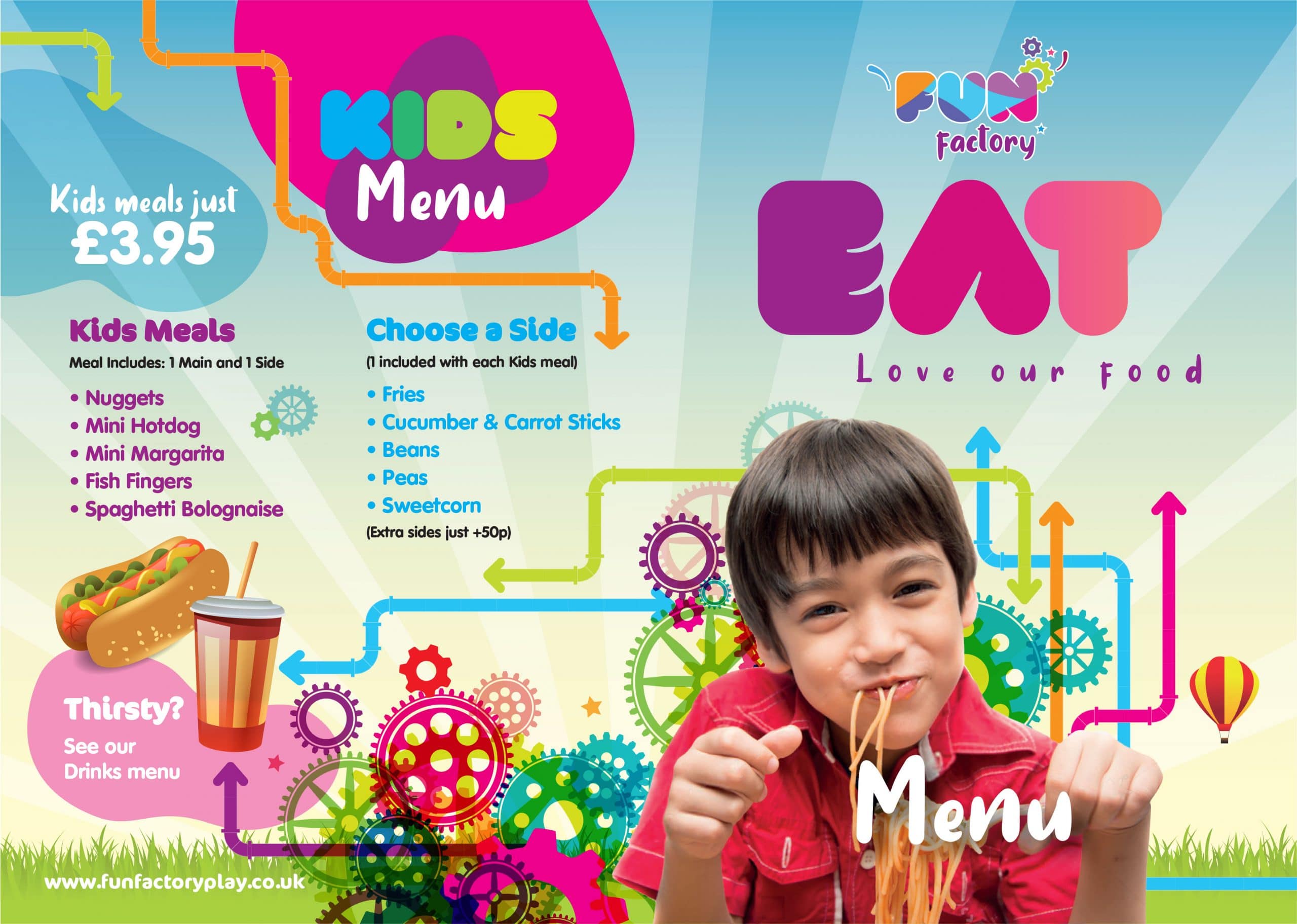 Menu | Fun Factory Play